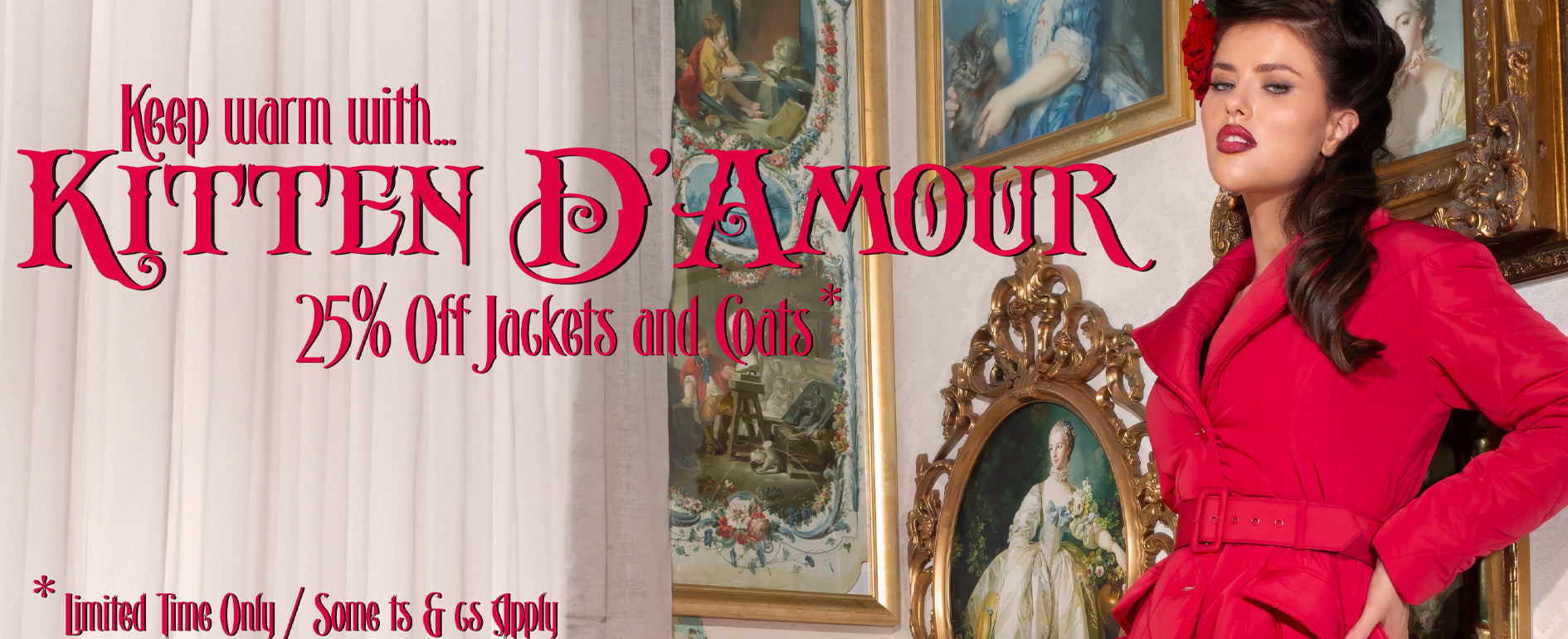 Kitten D'Amour - Vintage Inspired Boutique - Limited Release Designs
