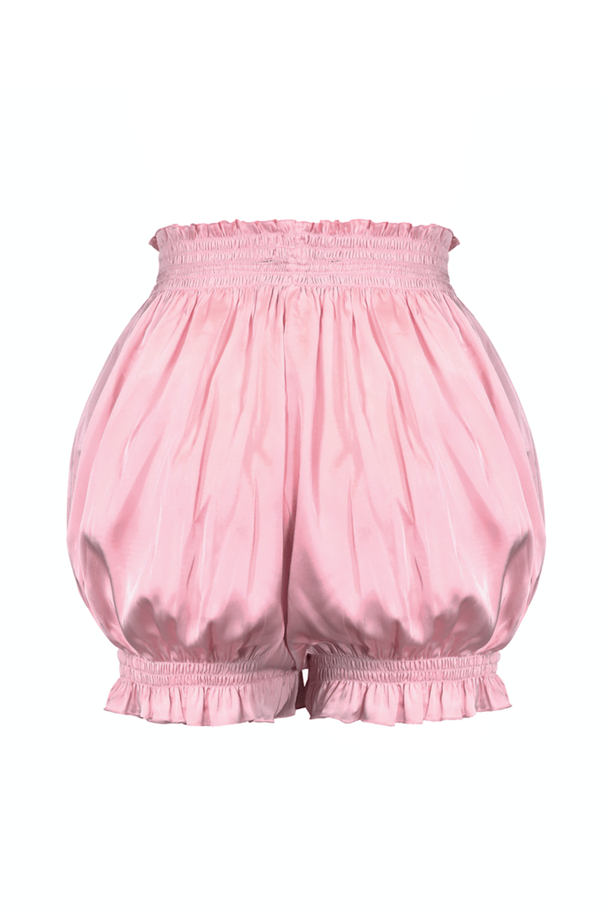 Buy D'Amour Satin Kitty Knickers in Pink - Luxurious Sleepwear by ...